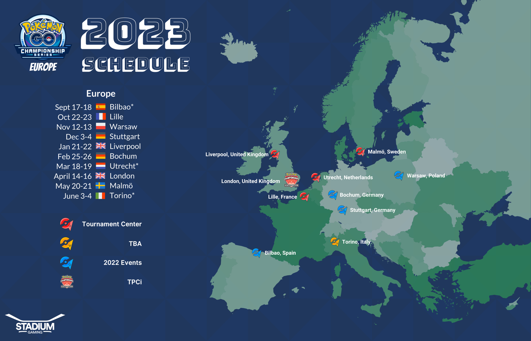 Play! Pokémon Pokémon Go Tournaments Guide – 2023 - Stadium Gaming